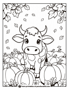 Cow Coloring Pages (20 Free Printable PDFs) - pencilscastle.com