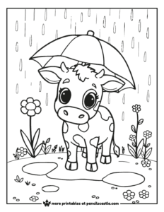 Cow Coloring Pages (20 Free Printable PDFs) - pencilscastle.com