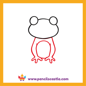 Easy Frog Drawing for Kids - Step by Step Guide - Pencils Castle