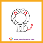 How to Draw a Lion for Kids + Free PDF Practice - Pencils Castle