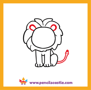 How to Draw a Lion for Kids + Free PDF Practice - pencilscastle.com