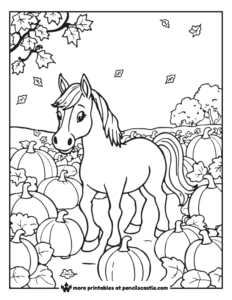 24 Horse Coloring Pages (Free Printable PDFs) - pencilscastle.com