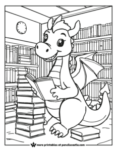 30 Dragon Coloring Pages (Free Printable PDFs) - Pencils Castle