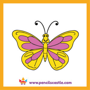 Draw a Butterfly for Kids – Simple Step-by-Step Tutorial ...