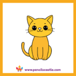 Cute Cat Drawing Guide – Simple Steps for Kids - Pencils Castle