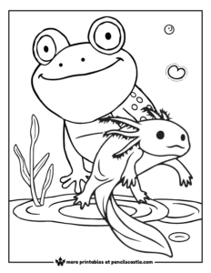 36 Frog Coloring Pages (Free Printable PDFs) - Pencils Castle