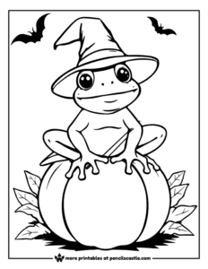 36 Frog Coloring Pages (Free Printable PDFs) - pencilscastle.com