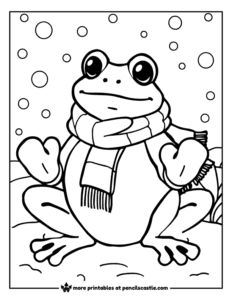 36 Frog Coloring Pages (Free Printable PDFs) - Pencils Castle