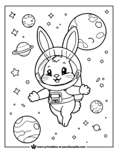 50 Bunny Coloring Pages (Free Printable PDFs) - pencilscastle.com