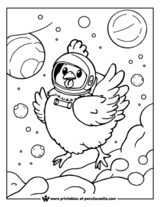 38 Chicken Coloring Pages (Free Printable PDFs) - pencilscastle.com
