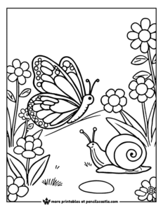 Butterfly Coloring Pages (Free Printable PDFs) - Pencils Castle