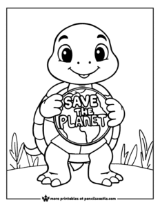 38 Turtle Coloring Pages (Free Printable PDFs) - Pencils Castle