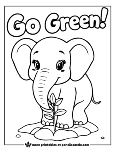 36 Elephant Coloring Pages (Free Printable PDFs) - Pencils Castle
