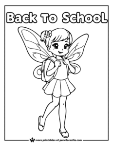 32 Fairy Coloring Pages (Free Printable PDFs) - Pencils Castle