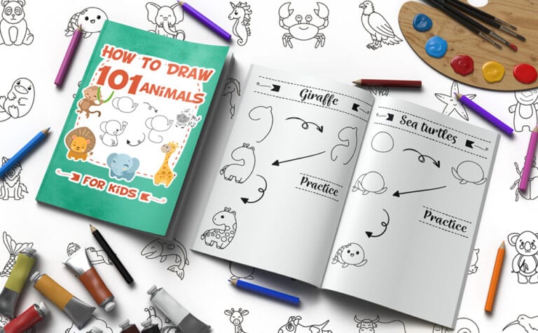 Easy Drawing Guides for Kids – Simple Step-by-Step Tutorials - Pencils ...