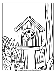 28 Ladybug Coloring Pages (Free Printable PDFs) - pencilscastle.com