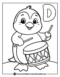 42 Penguin Coloring Pages (Free Printable PDFs) - Pencils Castle