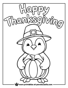 42 Penguin Coloring Pages (Free Printable PDFs) - Pencils Castle