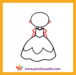 How to Draw a Princess – Easy Drawing Guide For Kids - Pencils Castle