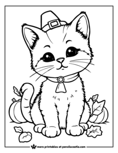 70 Kitty Cat Coloring Pages (Free Printable PDFs) - Pencils Castle