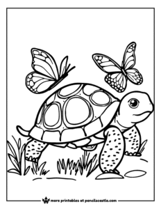 38 Turtle Coloring Pages (Free Printable PDFs) - Pencils Castle