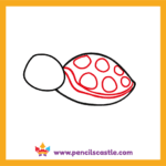How to Draw a Turtle– Easy Drawing For Kids + FREE PDF - Pencils Castle