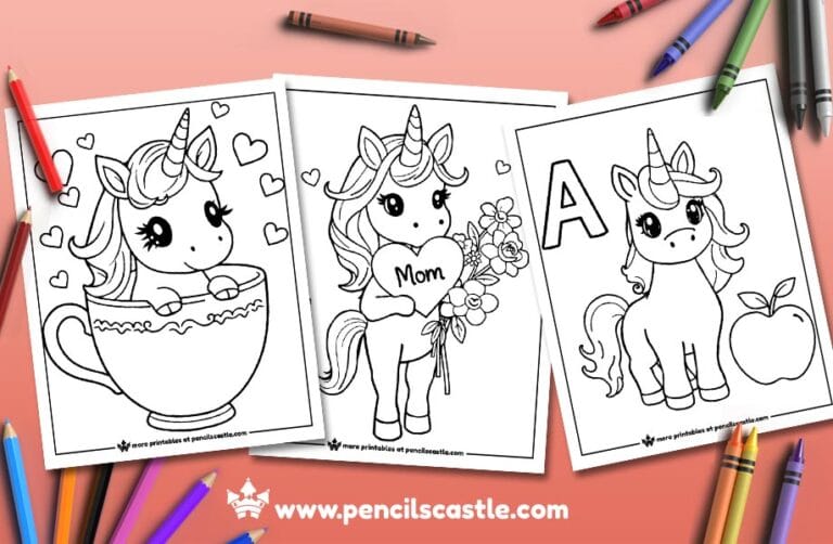 Easy Unicorn Drawing for Kids – Step by Step Guide - Pencils Castle