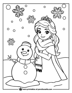 30 Princess Coloring Pages (Free Printable PDFs) - Pencils Castle